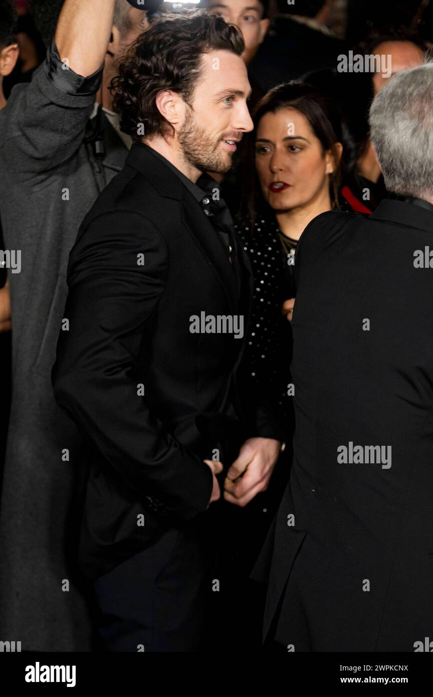 Aaron Taylor-Johnson beim Armani - Acqua di Gio Event im Matadero ...