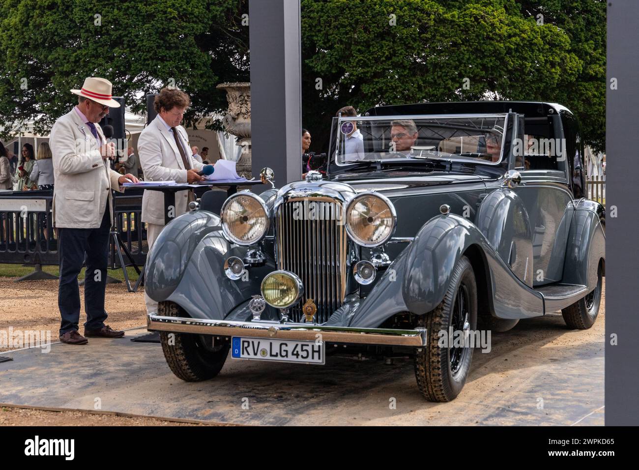 Classic car at the Concours of Elegance 2023, Hampton Court Palace ...