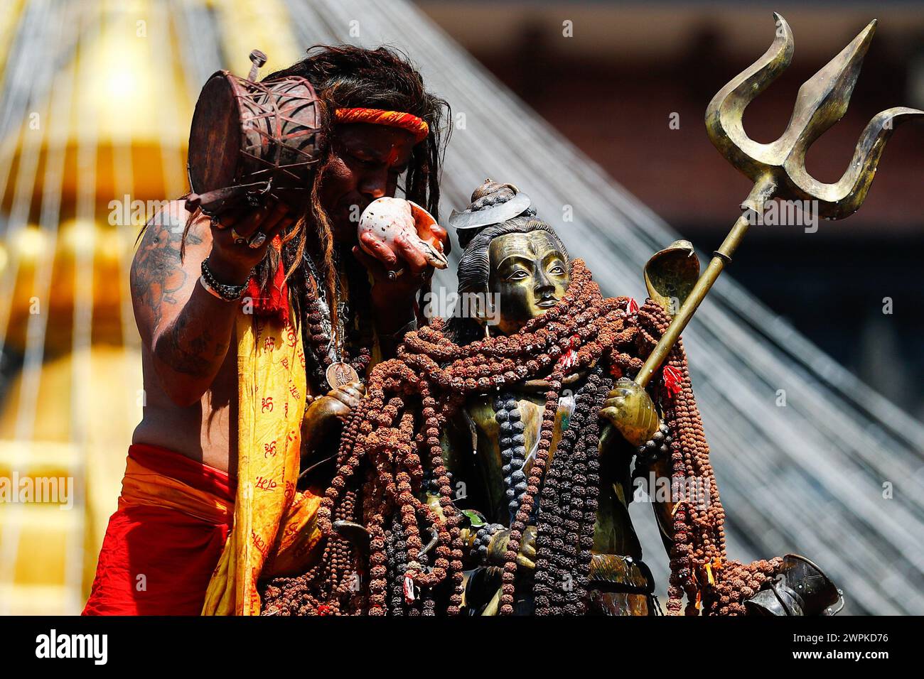 Celebration of maha shivaratri festival hi-res stock photography and ...