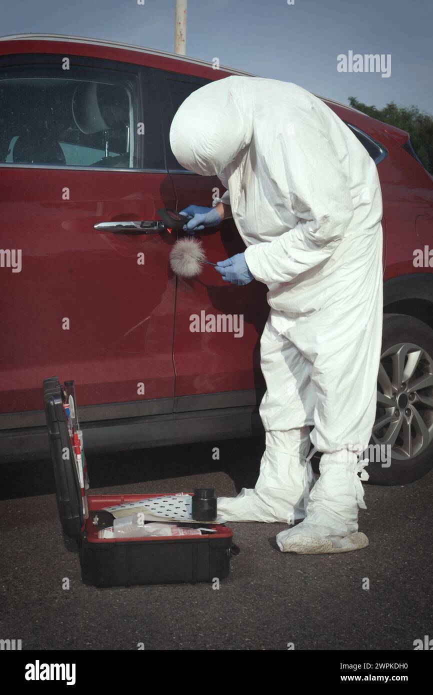 Crime scene investigation - finding and developing of fingerprints in ...