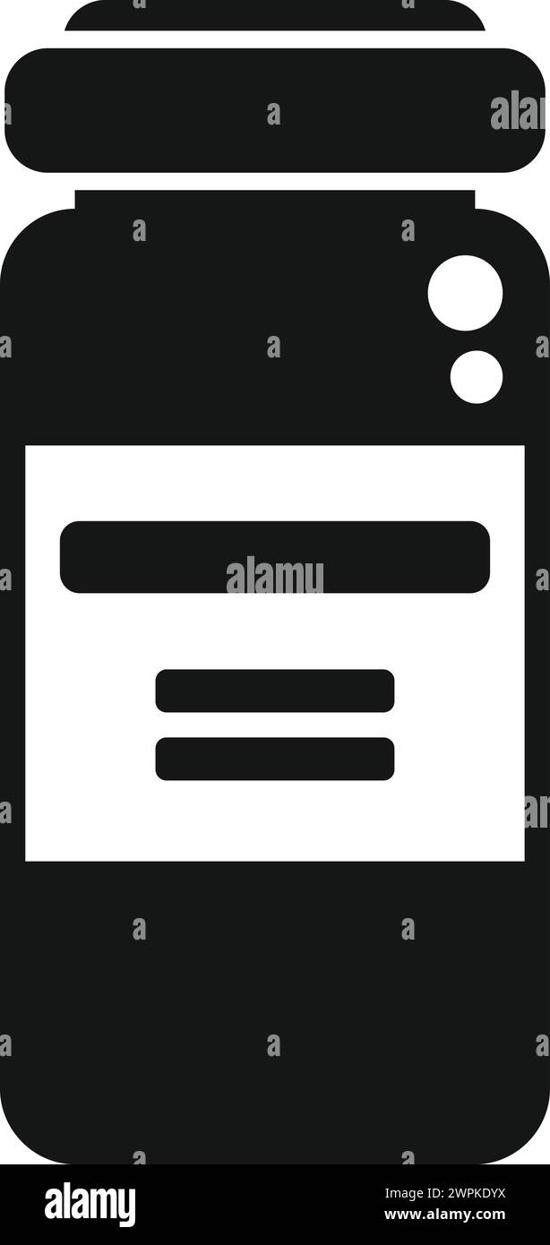 Injection dosage icon simple vector. Medical antiviral vaccine. Shield ...