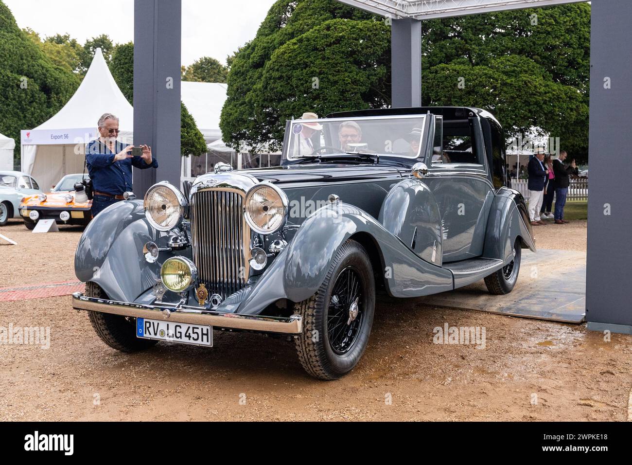 Classic car at the Concours of Elegance 2023, Hampton Court Palace ...