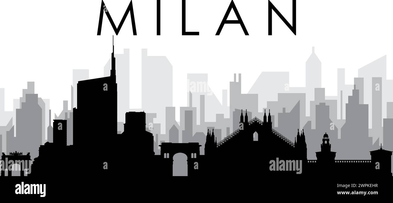Milano district Stock Vector Images - Alamy