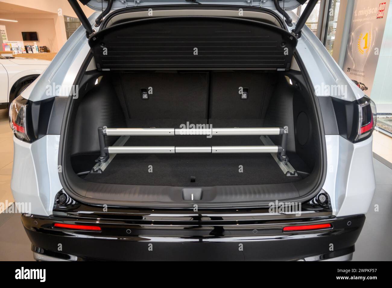 Front trunk electric car hi-res stock photography and images - Alamy