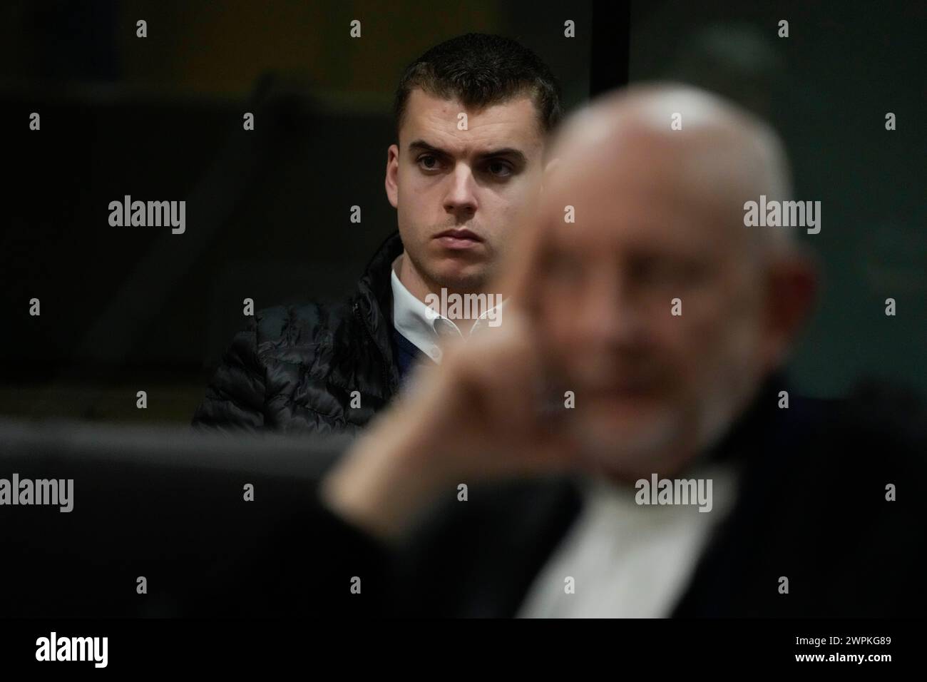 Gabriel Natale-Hjorth attends the appeal trial for the killing of ...