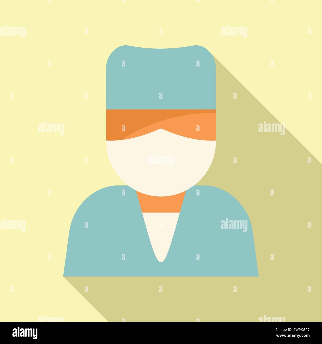 Clinical surgery doctor icon flat vector. Center care condition ...