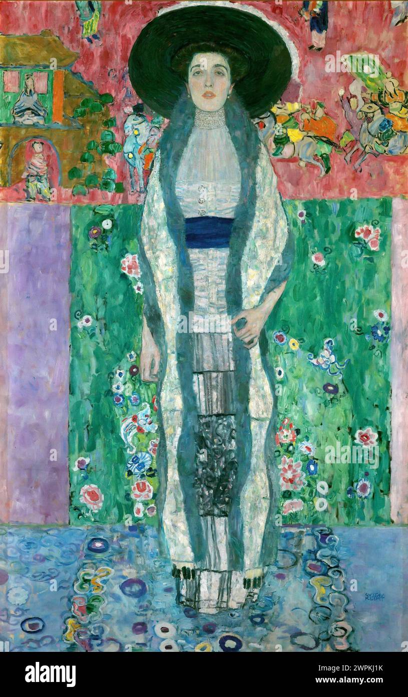 Gustav Klimt – Adele Bloch-Bauer II Stock Photo - Alamy