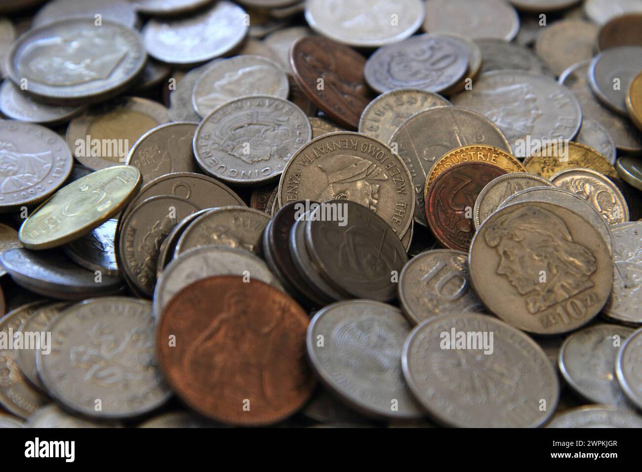 Old european coins hi-res stock photography and images - Alamy