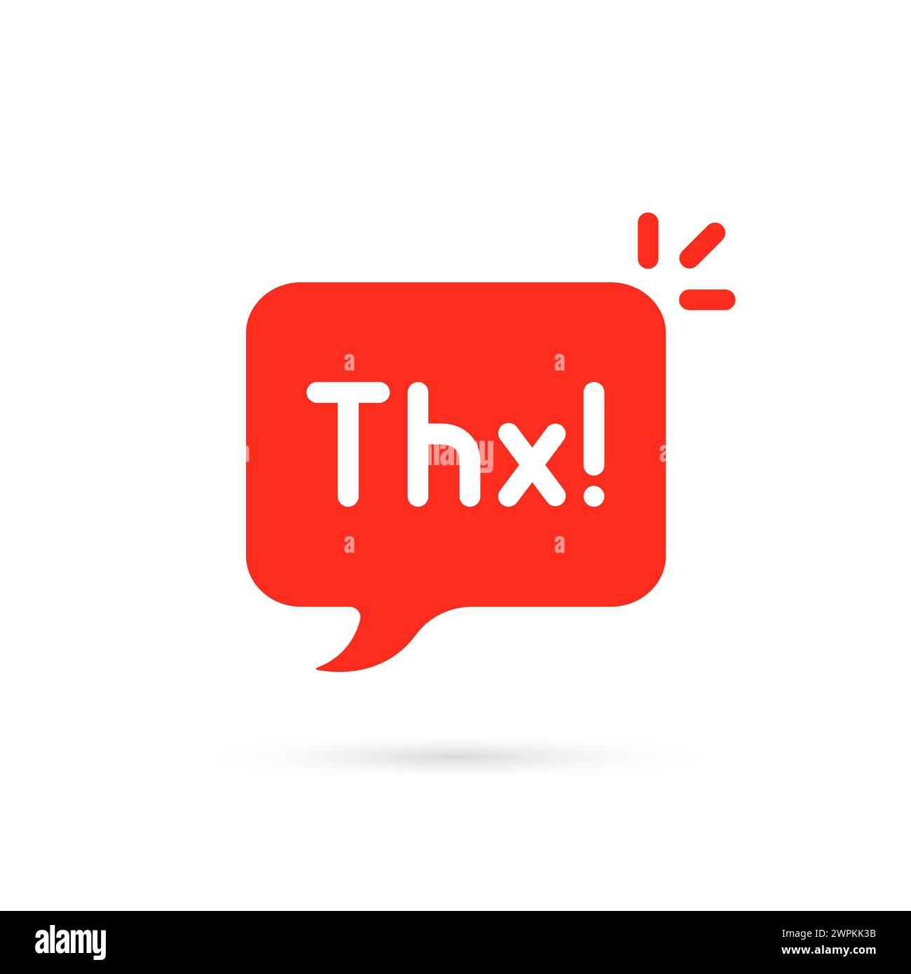 Thankyou note Stock Vector Images - Alamy