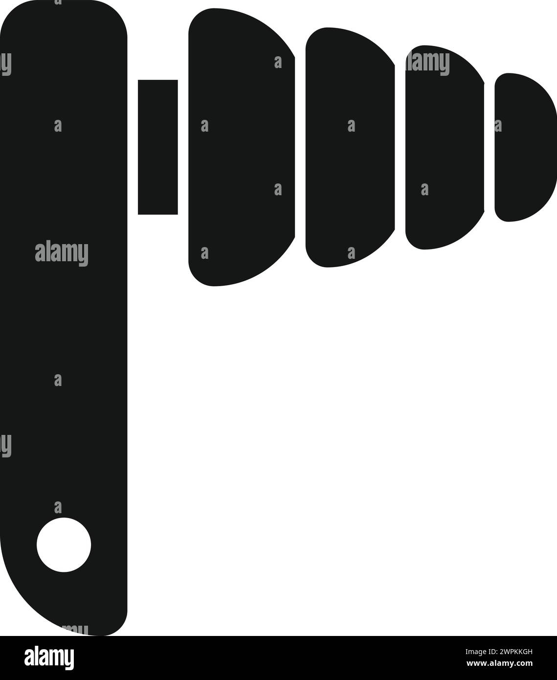 Accessory ear plug icon simple vector. Medical noise protection. Canal ...