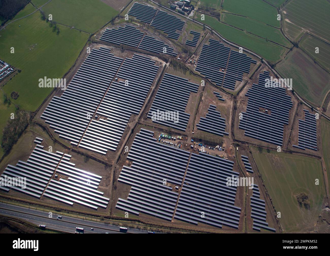 10/03/15 A giant solar panel farm in Derbyshire has been targeted by ...