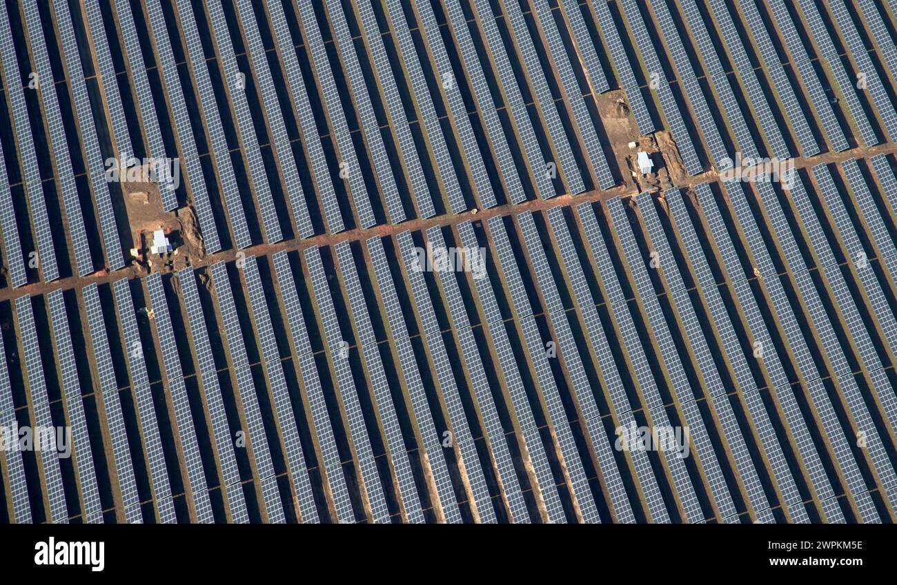 10/03/15 A giant solar panel farm in Derbyshire has been targeted by ...