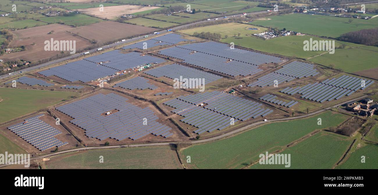 10/03/15 A giant solar panel farm in Derbyshire has been targeted by ...
