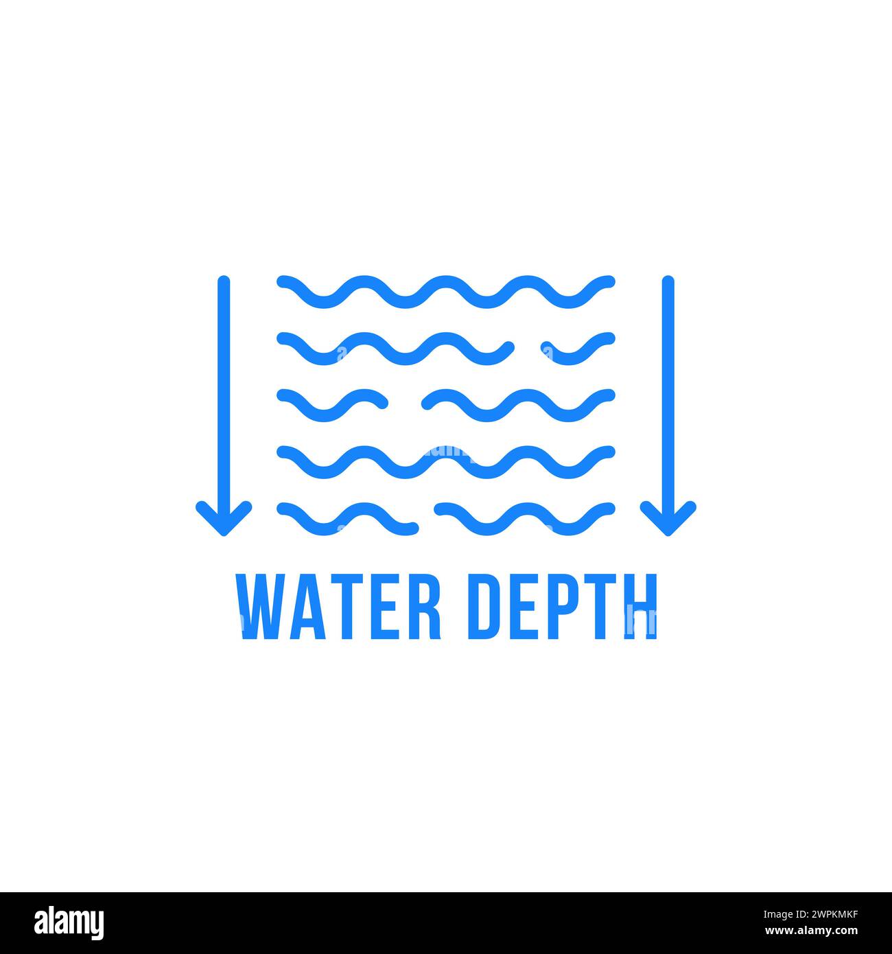 Depth measurement Cut Out Stock Images & Pictures - Alamy