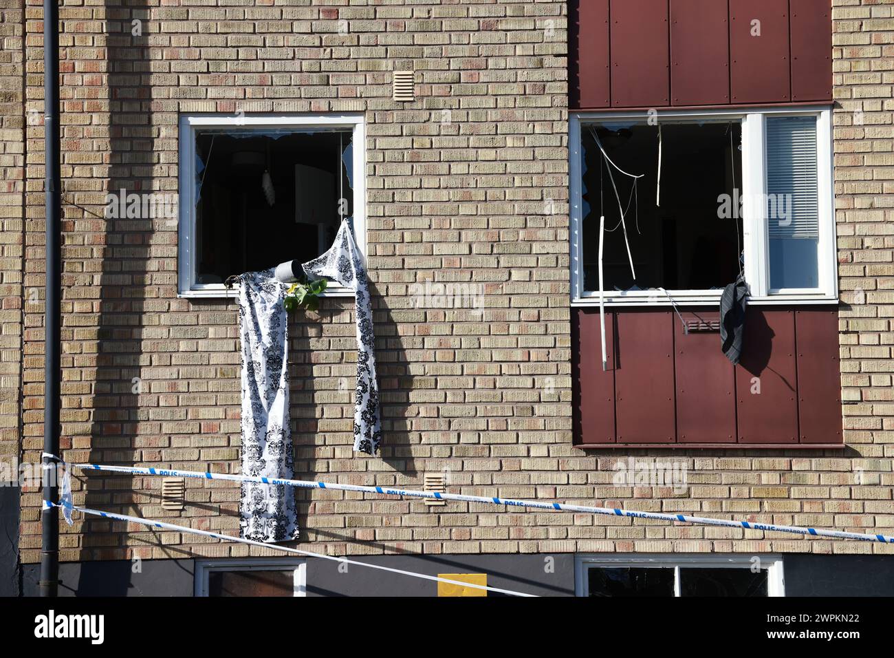 An explosion occurred on the night of Thursday in an apartment building ...