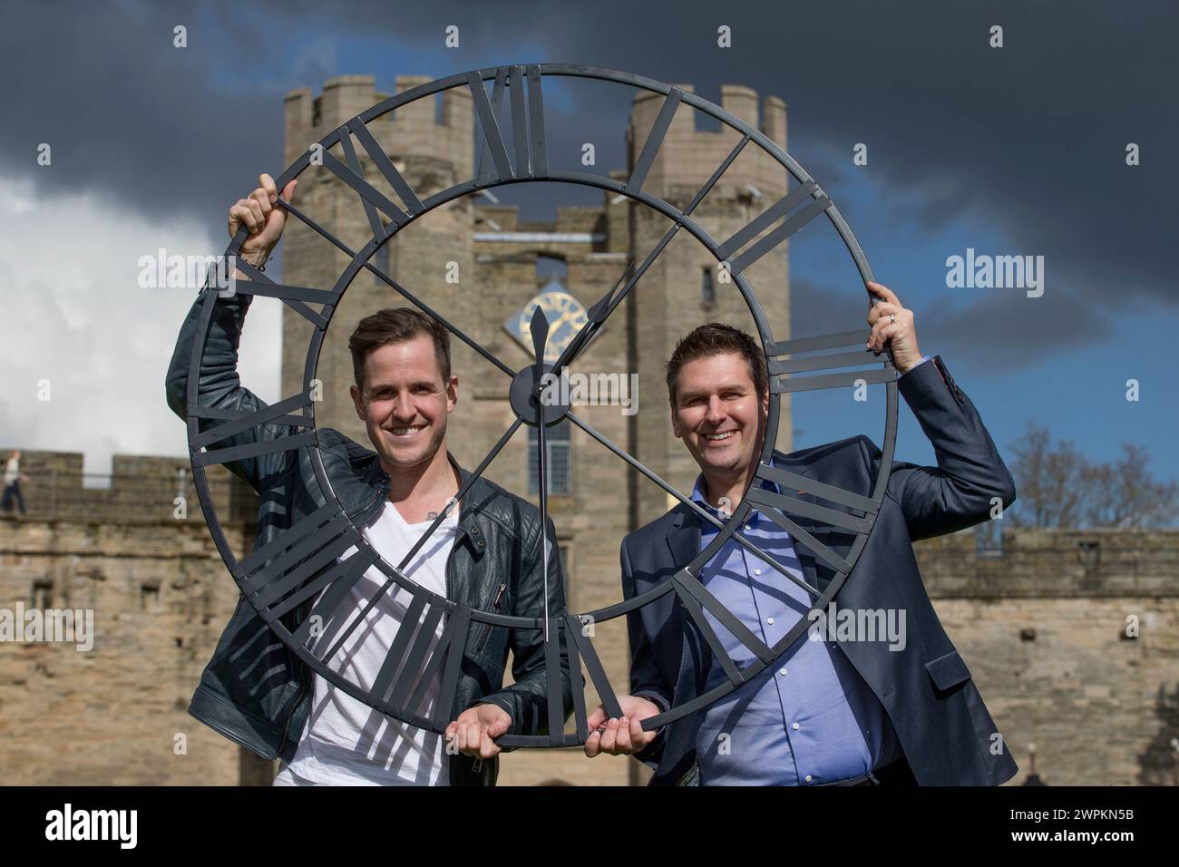 24/03/15 ***FREE PHOTO FOR EDITORIAL USE*** Time springs forward at ...
