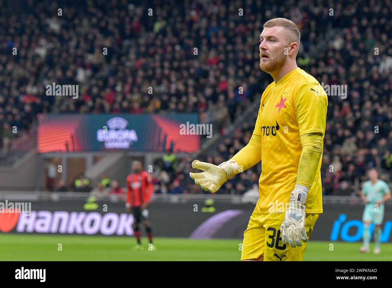 Milano, Italy. 07th Mar, 2024. Goalkeeper Jindrich Stanek (36) of ...