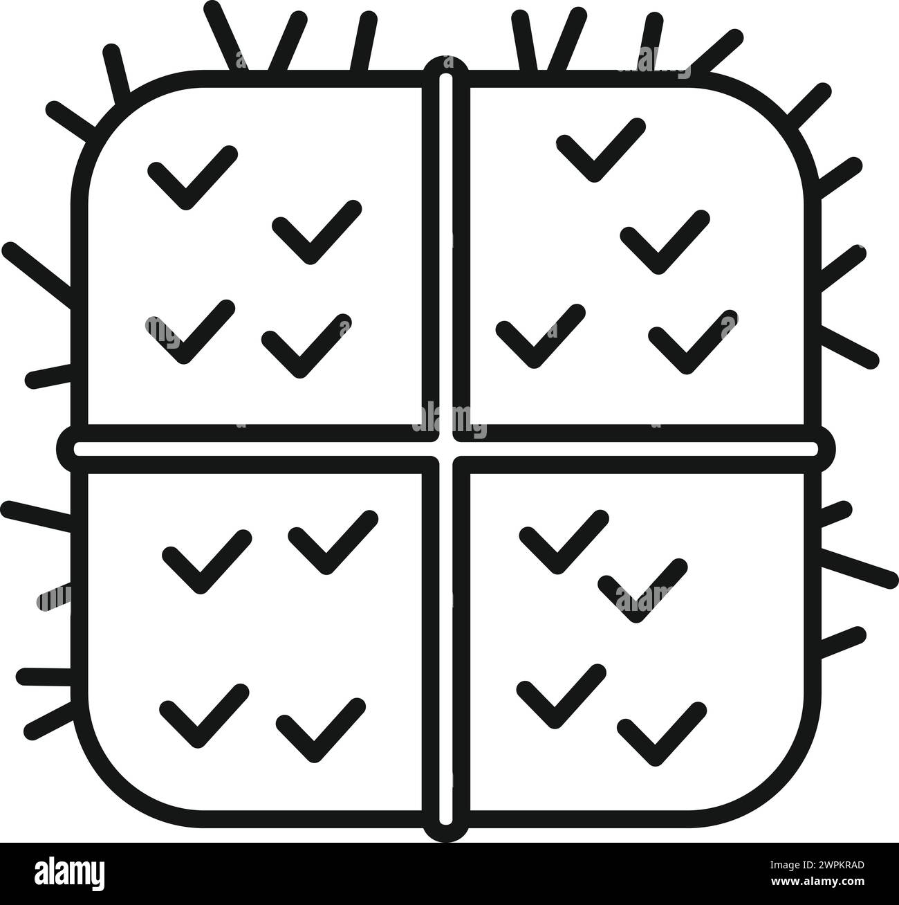 Square bale stack Black and White Stock Photos & Images - Alamy