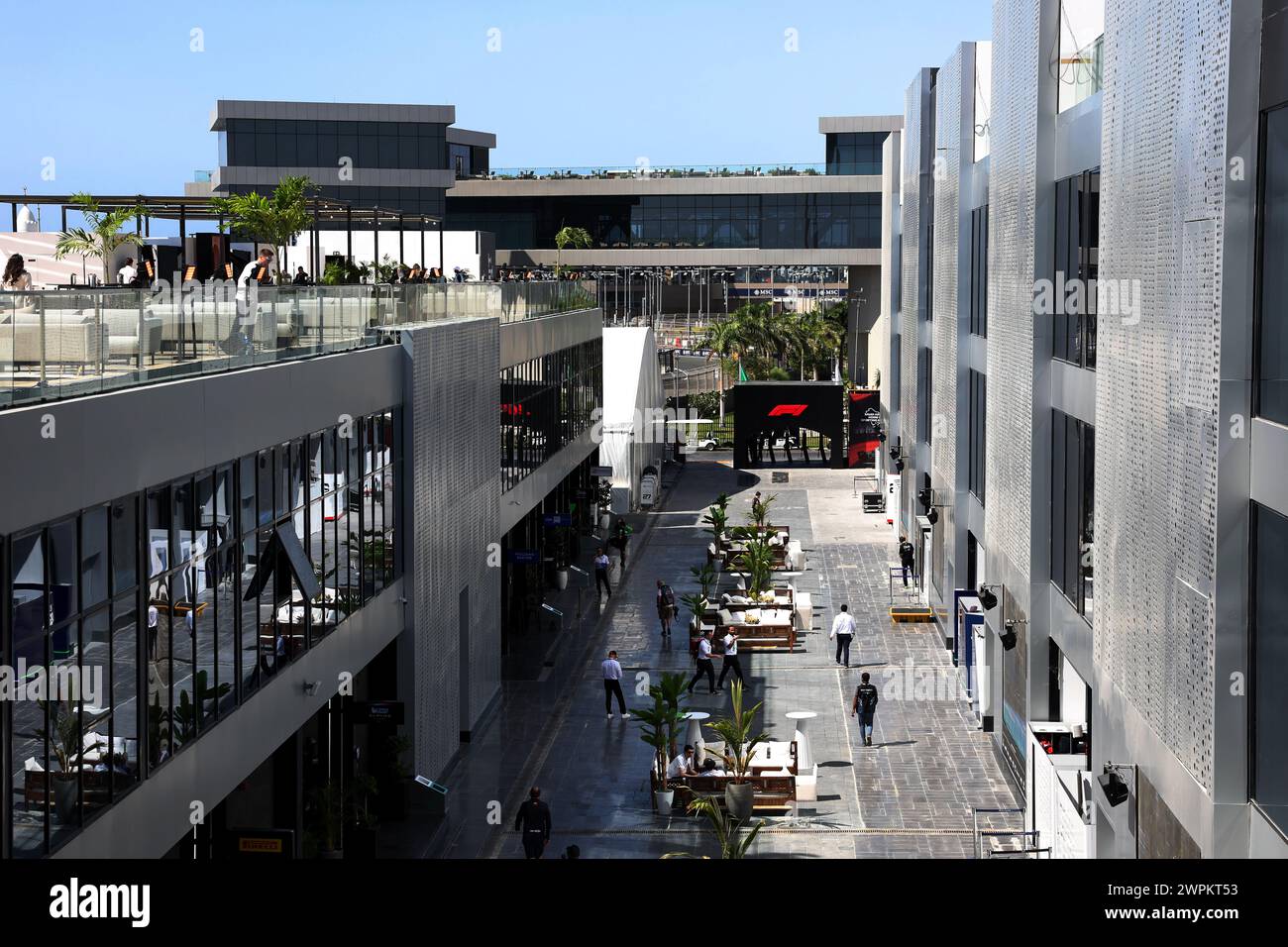 Jeddah, Saudi Arabia. 08th Mar, 2024. Paddock atmosphere. 08.03.2024 ...