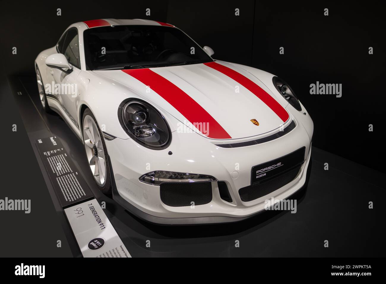 Porsche 911 R 1967 in historic Porsche-Museum, Ferdinand Porsche ...