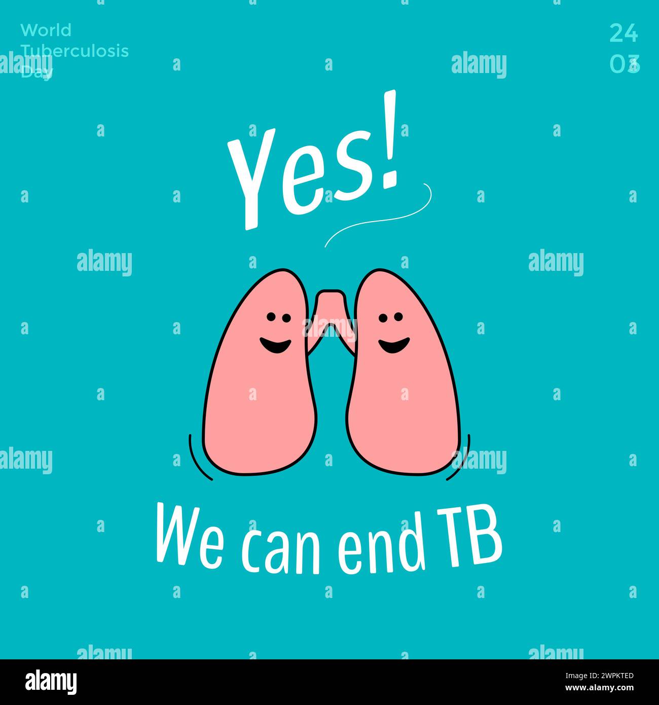 Design for World Tuberculosis Day that also called TB, March 24 in ...