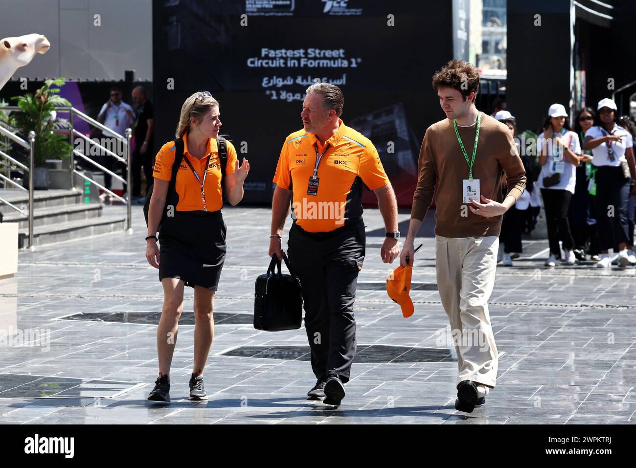 Jeddah, Saudi Arabia. 08th Mar, 2024. (L to R): Chloe Todd (GBR ...