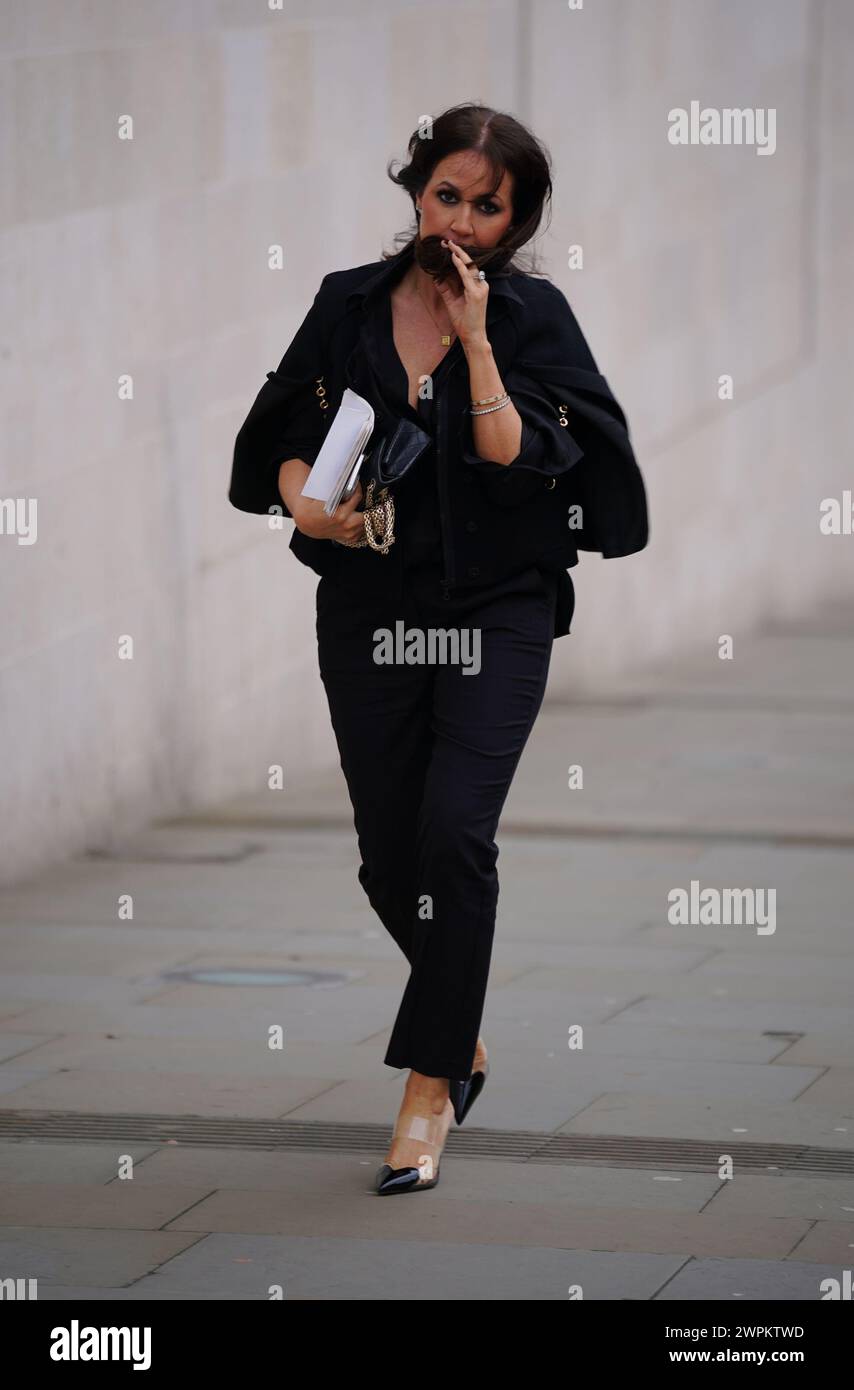 Sheree Murphy, arrives to host a talk with Coleen Rooney, Lusaint and ...