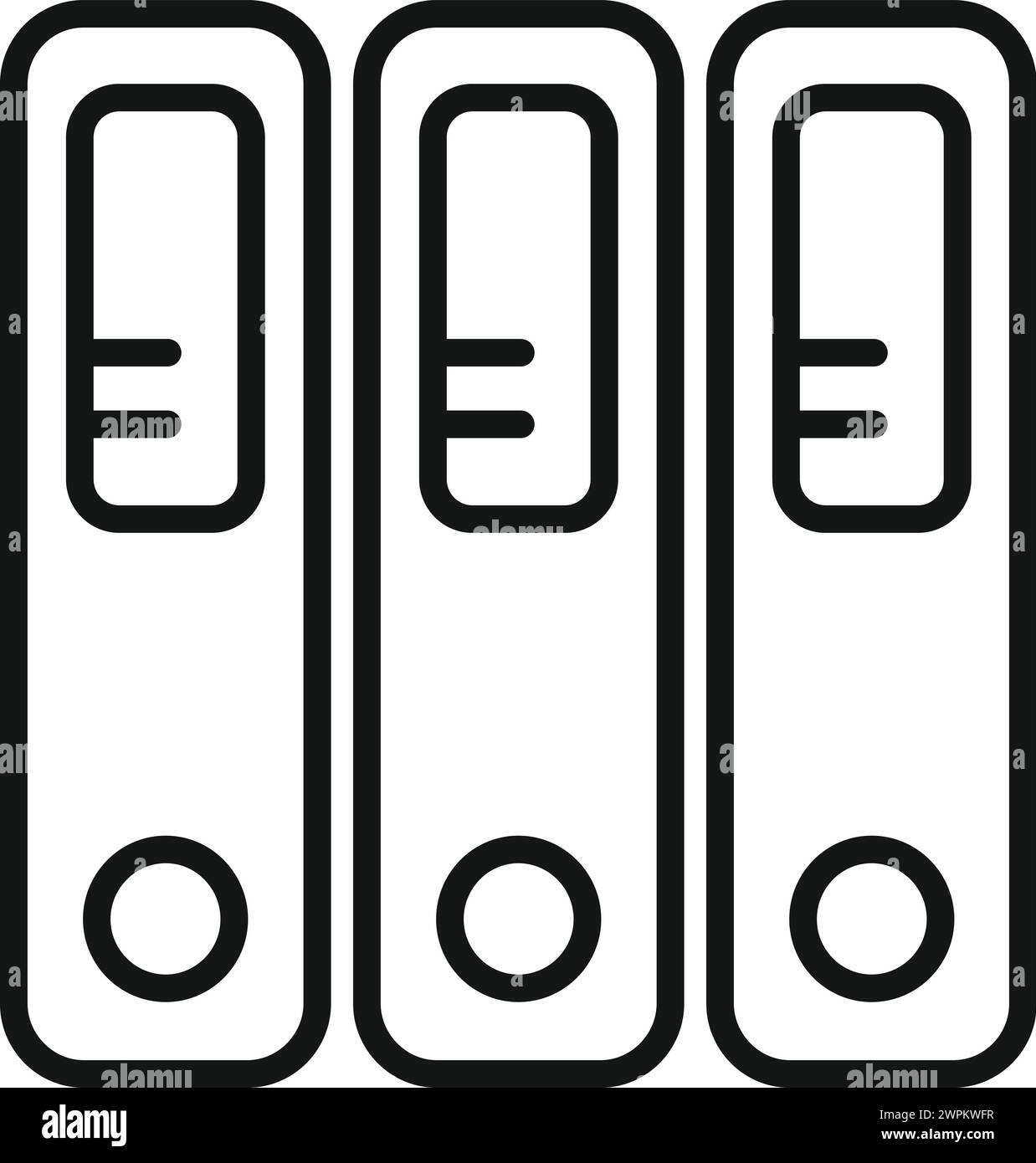 Folder laboratory research icon outline vector. Equipment study ...