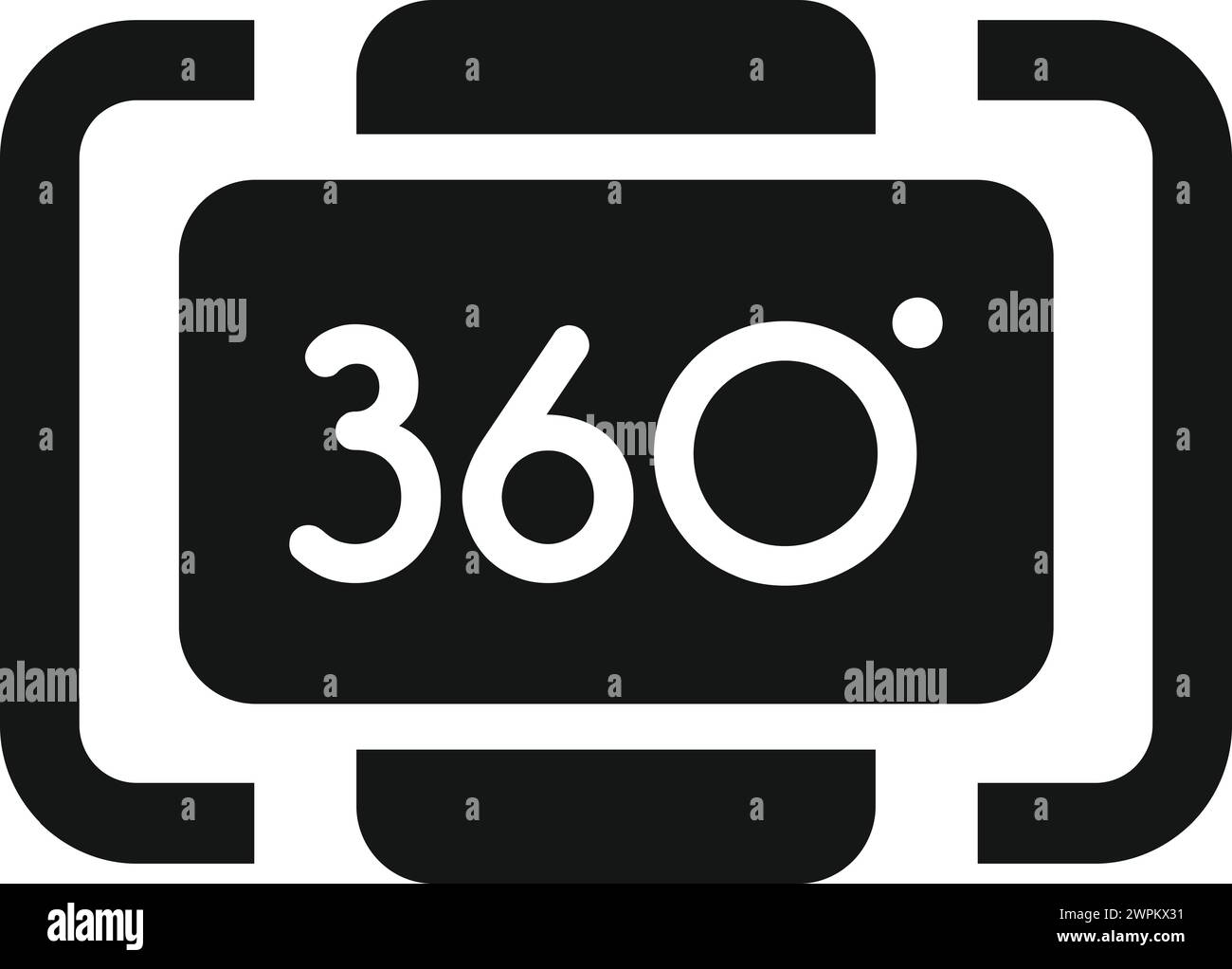 360 virtual tour icon simple vector. Concert minimal. Art education ...