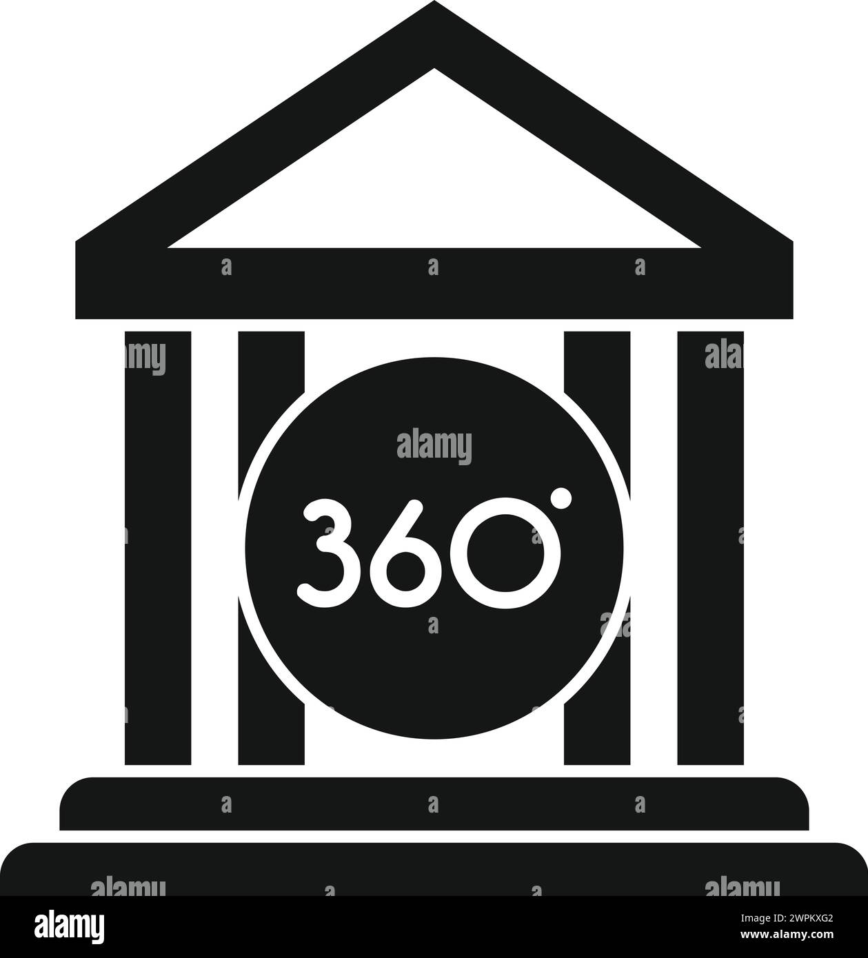 Panoramic 360 bank Stock Vector Images - Alamy