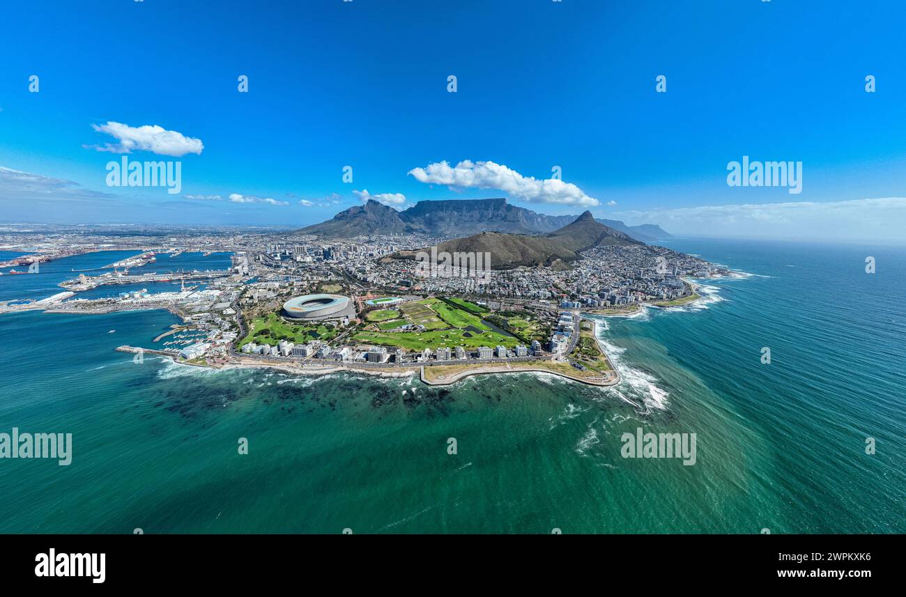 Panorama of Cape Town, South Africa, Africa Stock Photo - Alamy