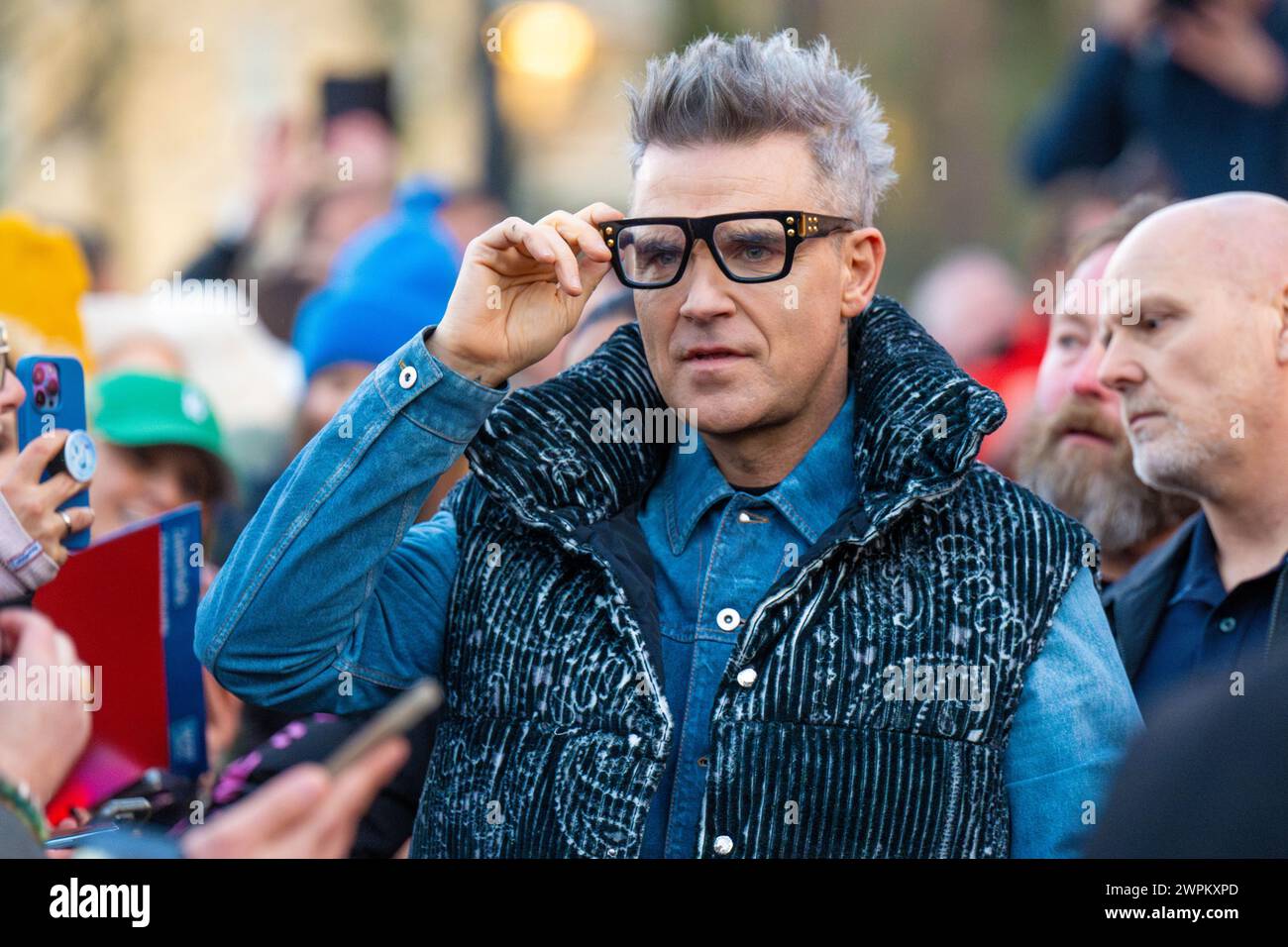 Amsterdam, The Netherlands. 07th Mar, 2024. Robbie Williams at the ...