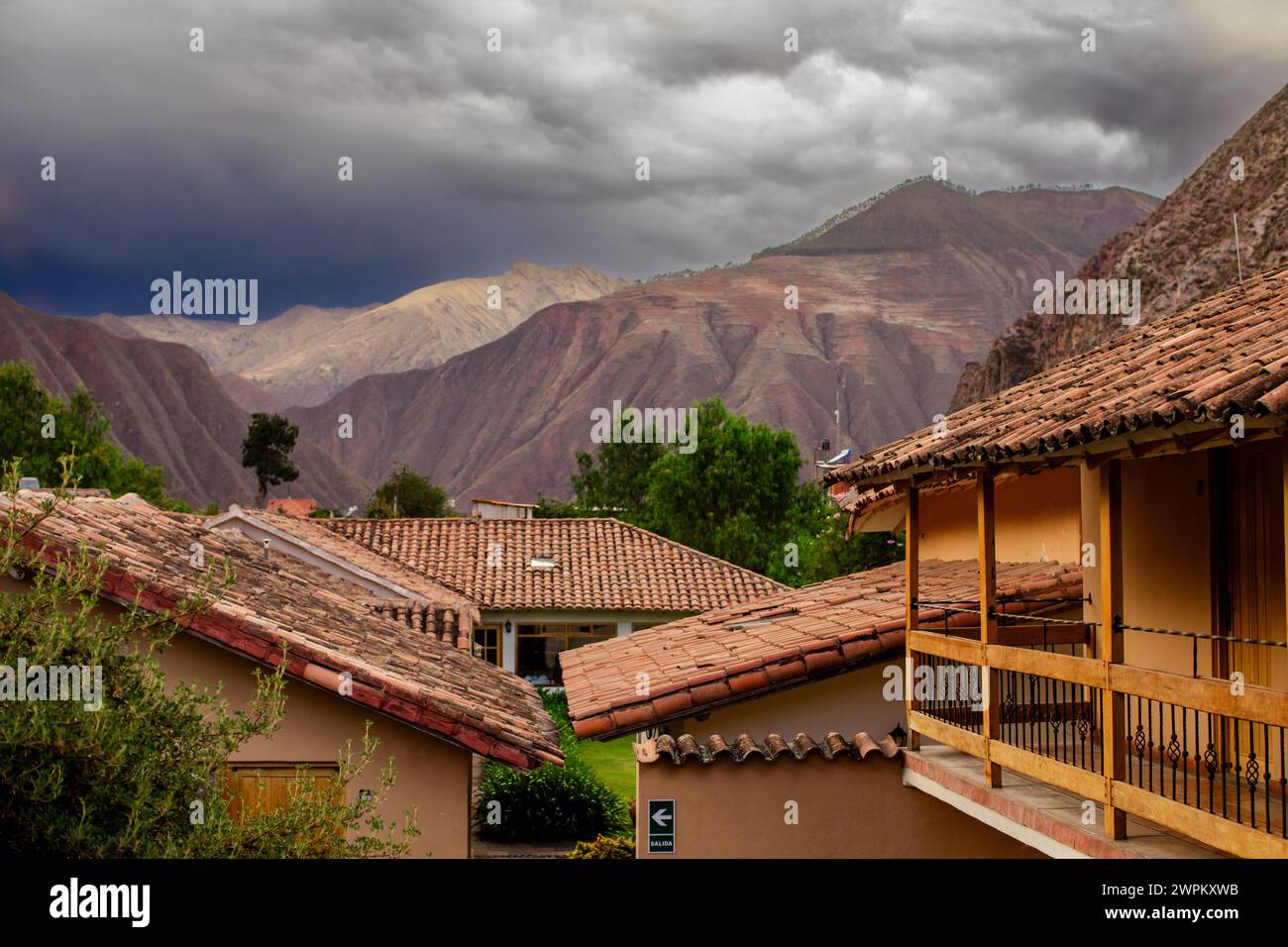 Buildings in Pisaq, Sacred Valley, Peru, South America Stock Photo - Alamy