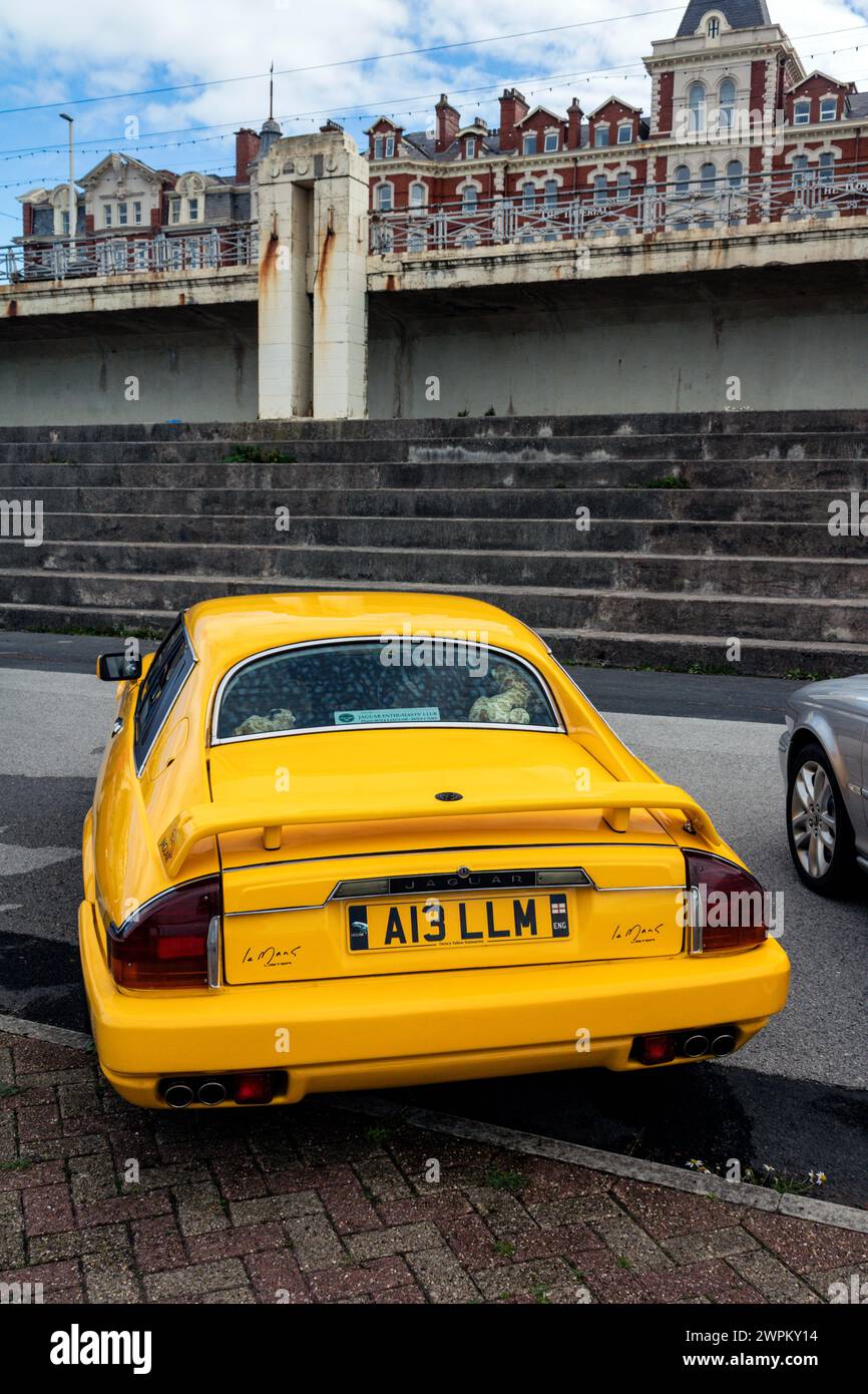 Jaguar XJS Lister Le Mans. The 100 at Blackpool 2022 Stock Photo - Alamy