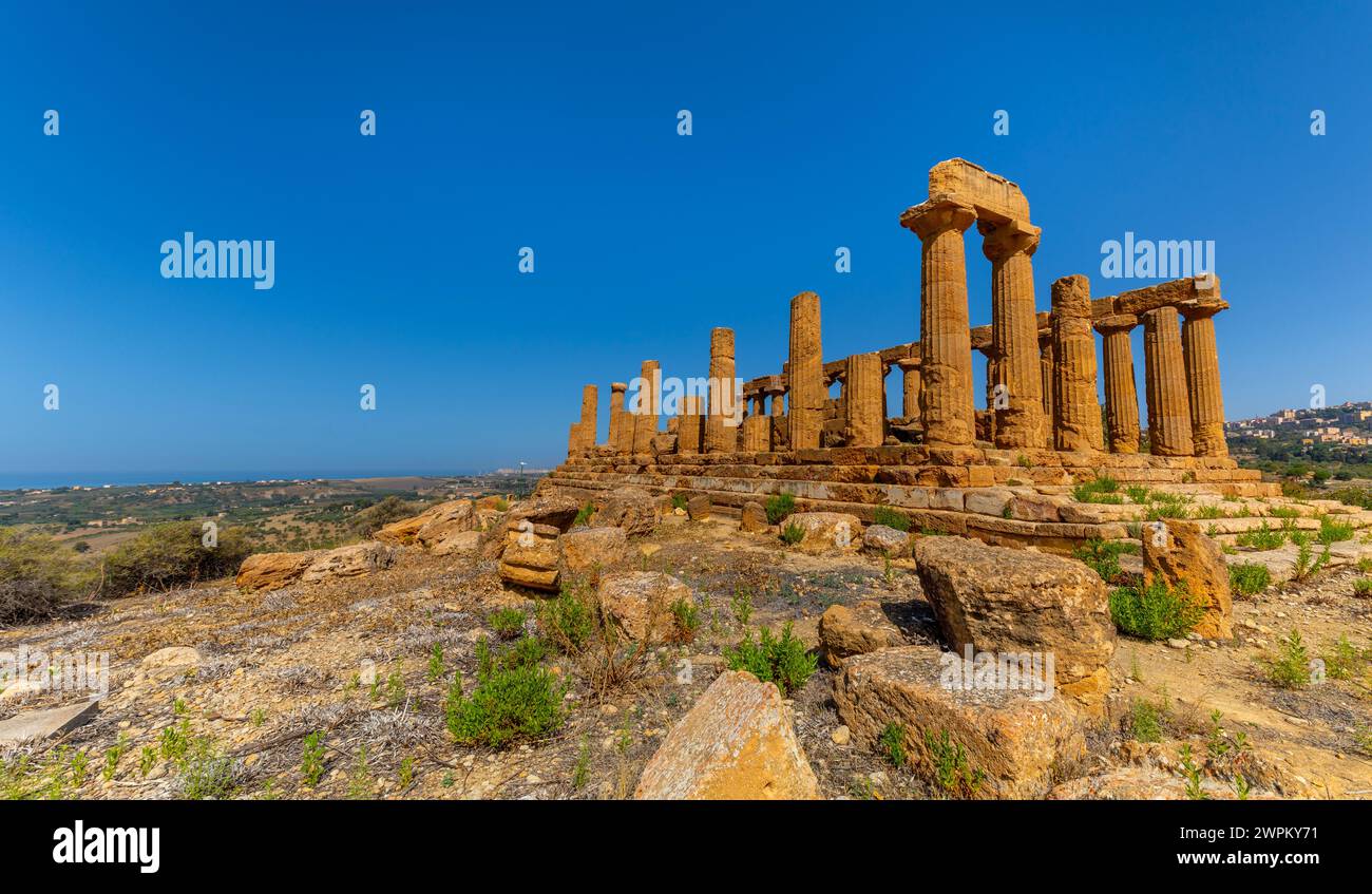 Temple of Hera, Valle dei Templi (Valley of Temples), UNESCO World ...