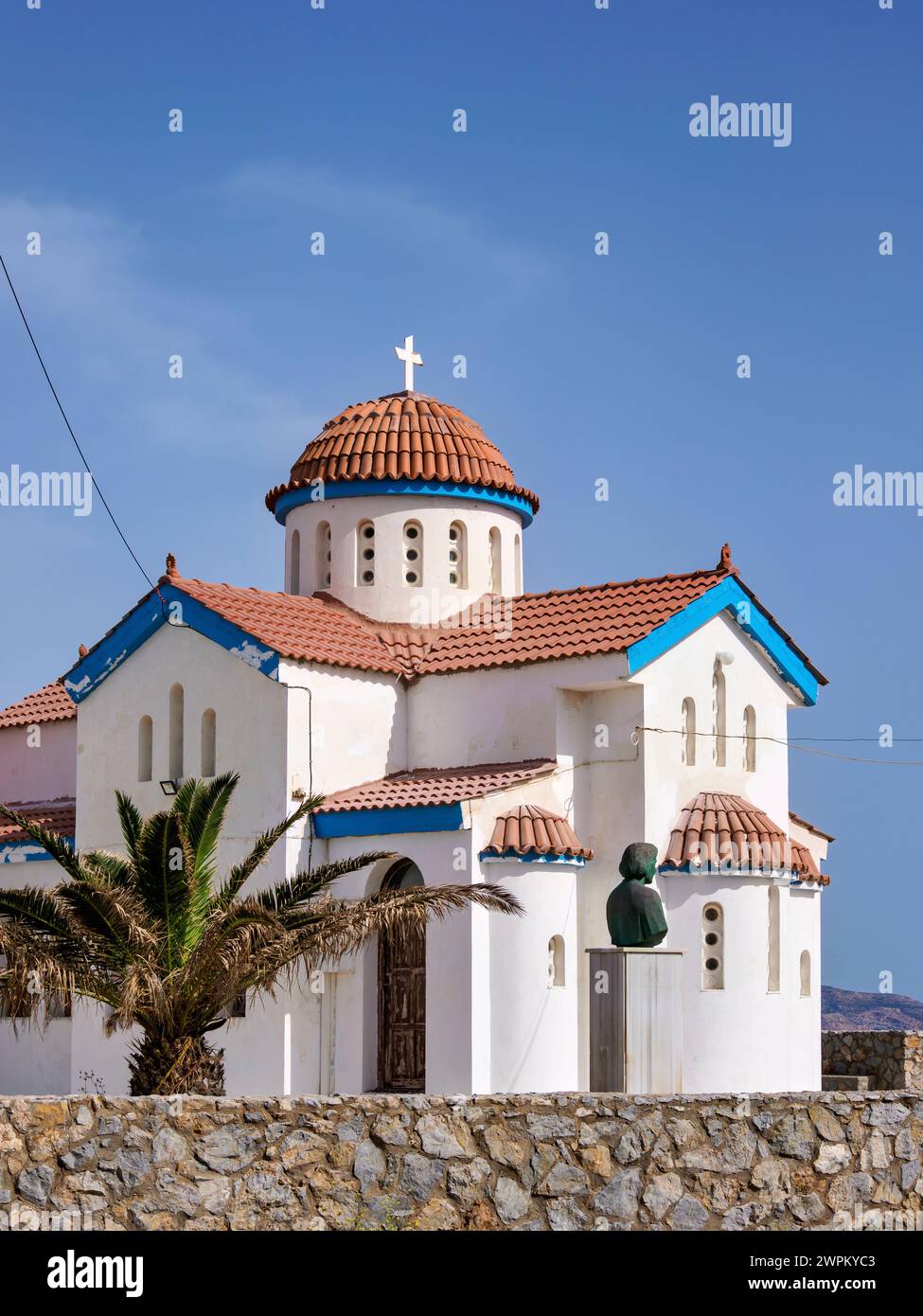 St. Nicholas Holy Orthodox Church, Kissamos Port, Chania Region, Crete ...