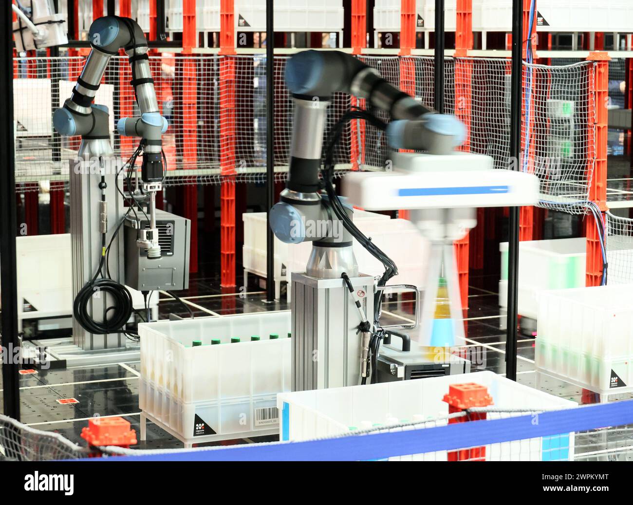 Tokyo, Japan. 8th Mar, 2024. Panasonic Connect and Rapyuta Robotics ...