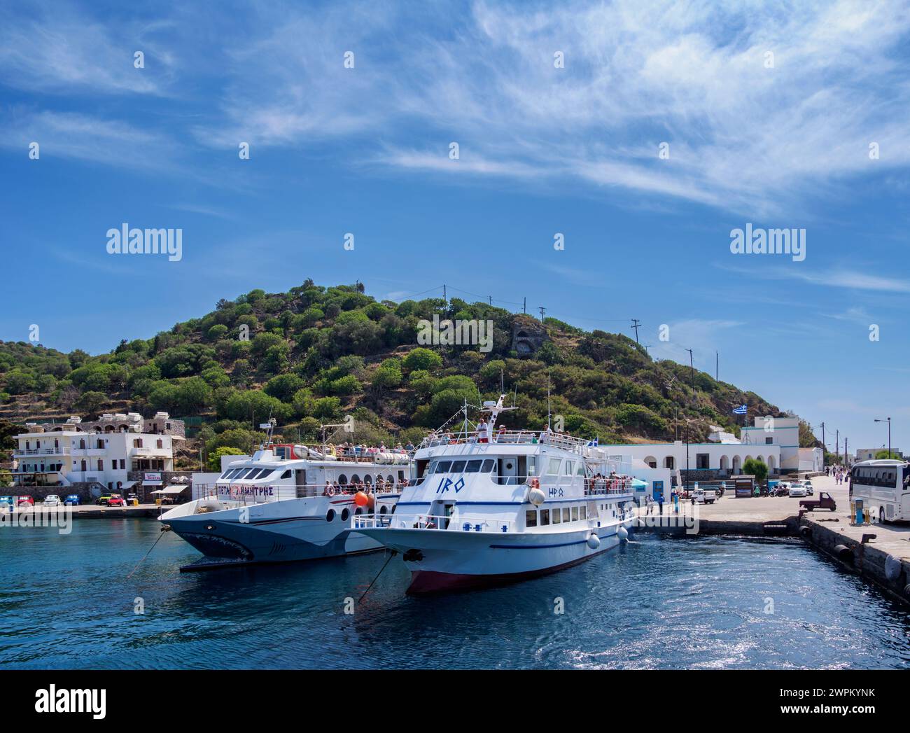 Mandraki marina port hi-res stock photography and images - Alamy