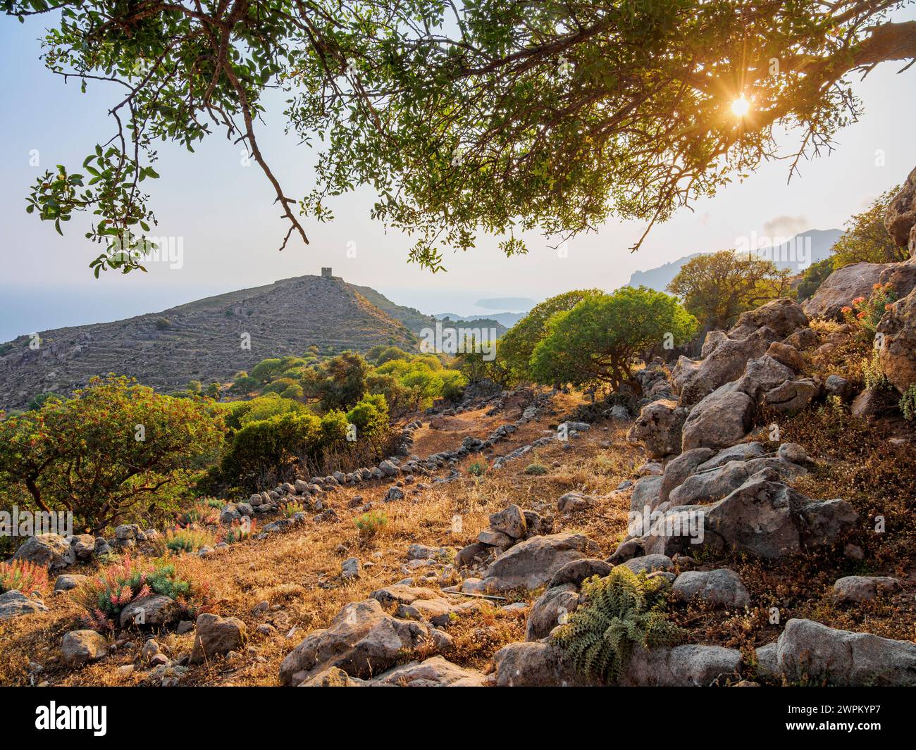 Old Way to Nikia Village, Nisyros Island, Dodecanese, Greek Islands ...
