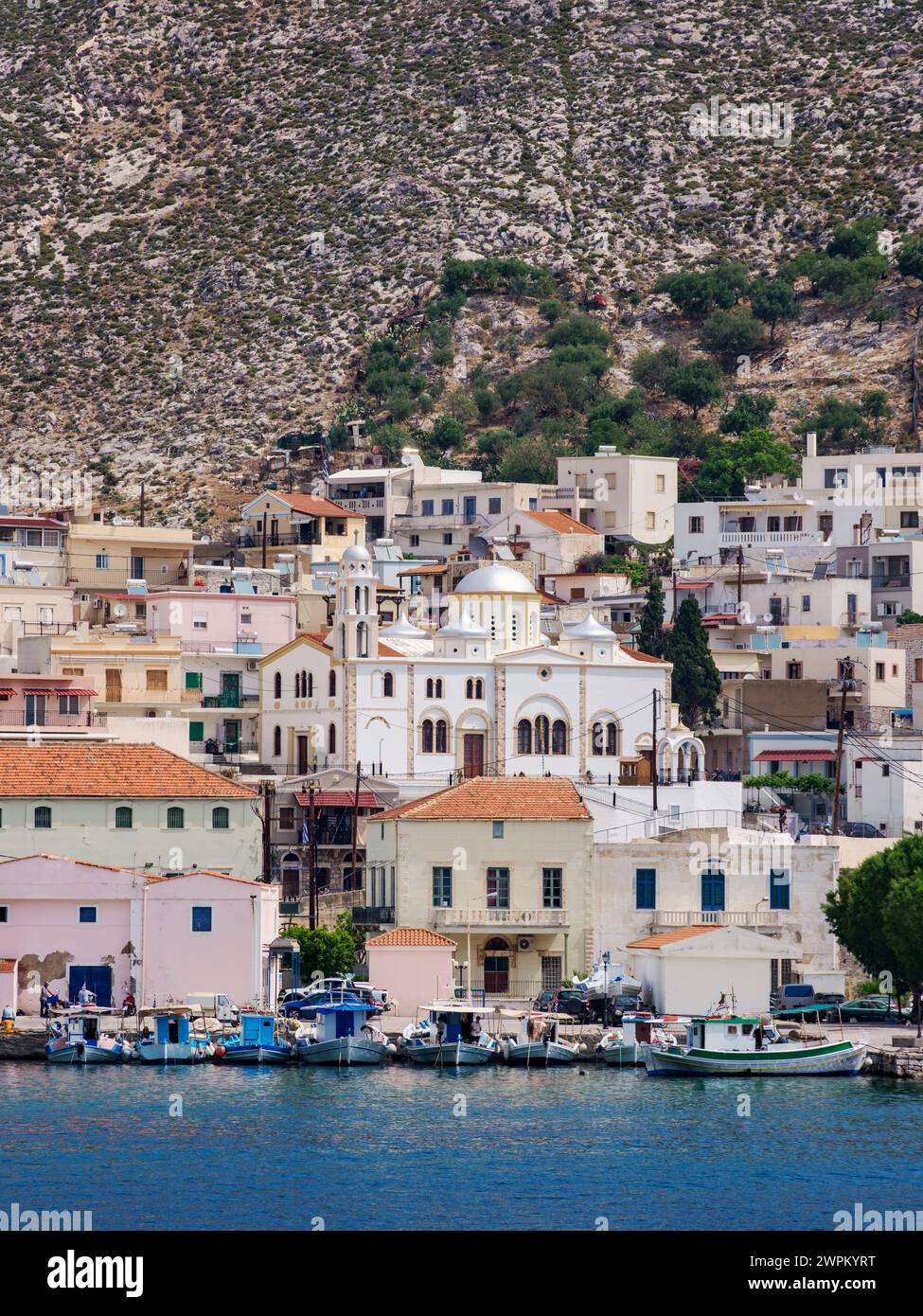 Pothia (Kalymnos Town), Kalymnos Island, Dodecanese, Greek Islands ...