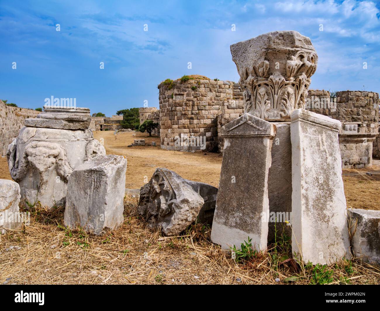 Nerantzia Castle, Kos Town, Kos Island, Dodecanese, Greek Islands ...