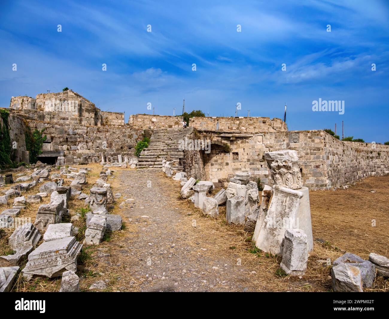 Nerantzia Castle, Kos Town, Kos Island, Dodecanese, Greek Islands ...