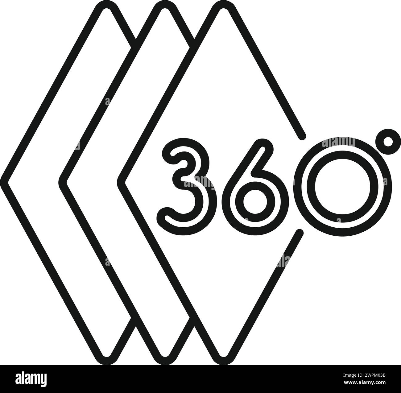 Museum virtual tour icon outline vector. Control digital art. Open ...