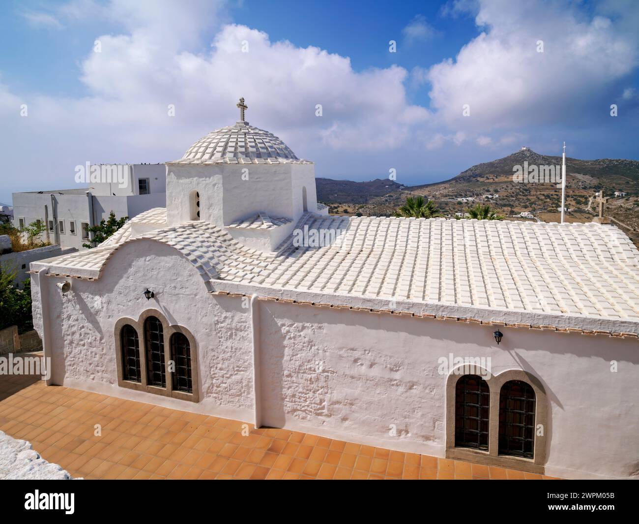 Church of Panagia i Diasozousa, Virgin Mary the Saviour, elevated view ...