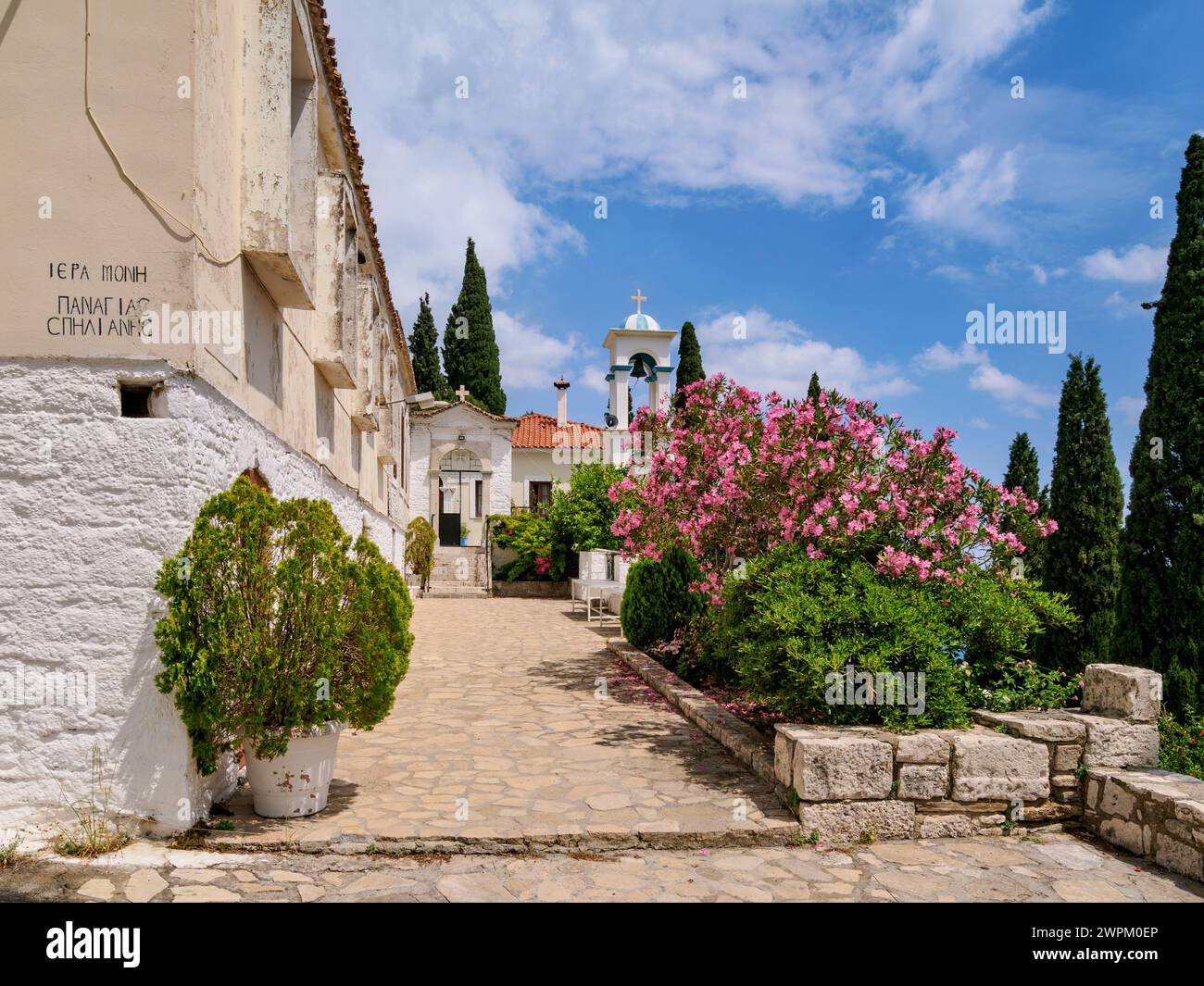 Panagia Spiliani Monastery, Pythagoreio, Samos Island, North Aegean ...