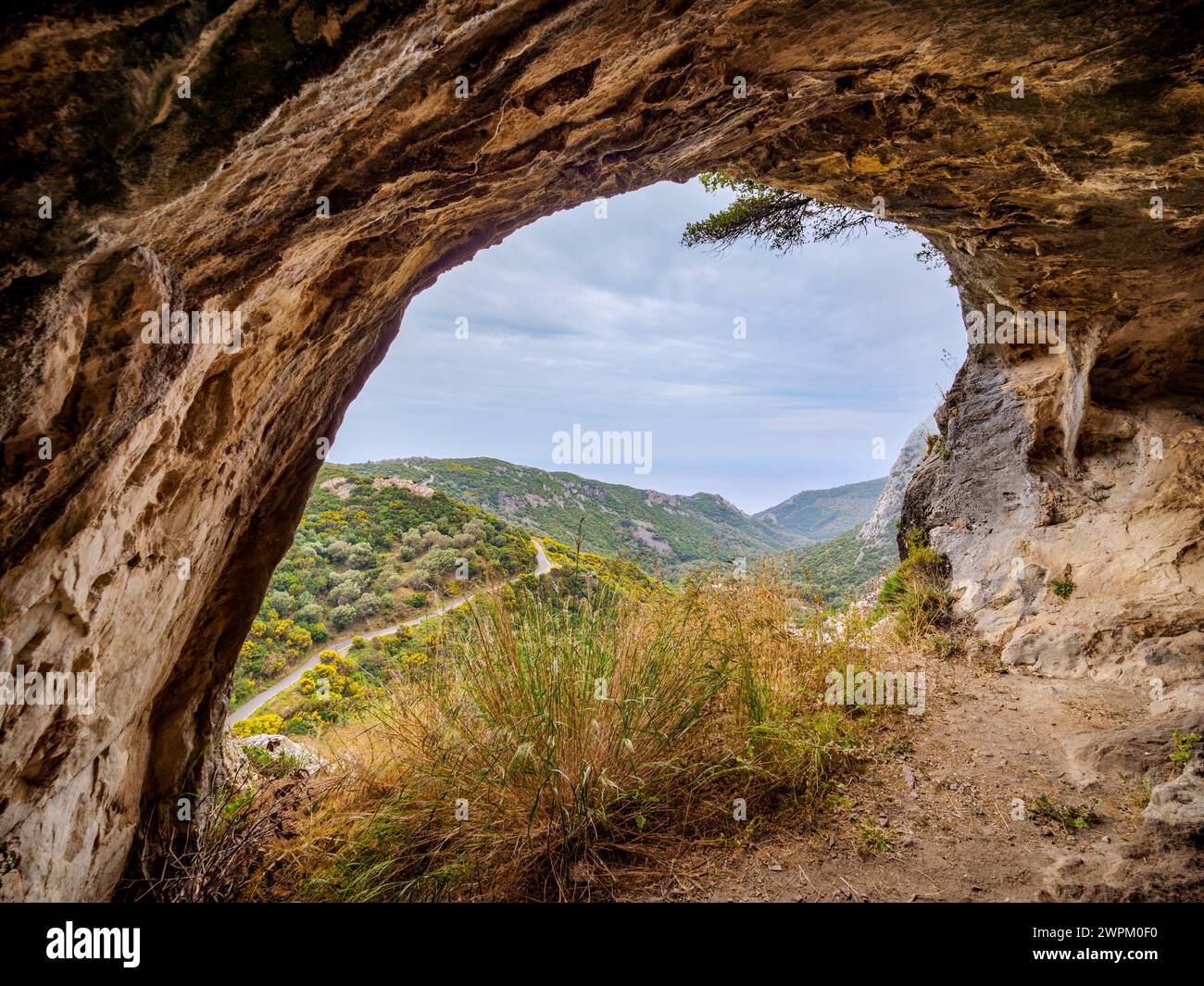 The Real Cave of Pythagoras, Mount Kerkis, Samos Island, North Aegean ...