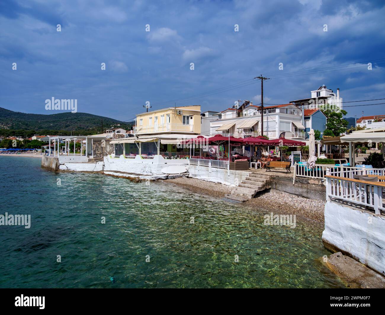 Samos town waterfront hi-res stock photography and images - Alamy