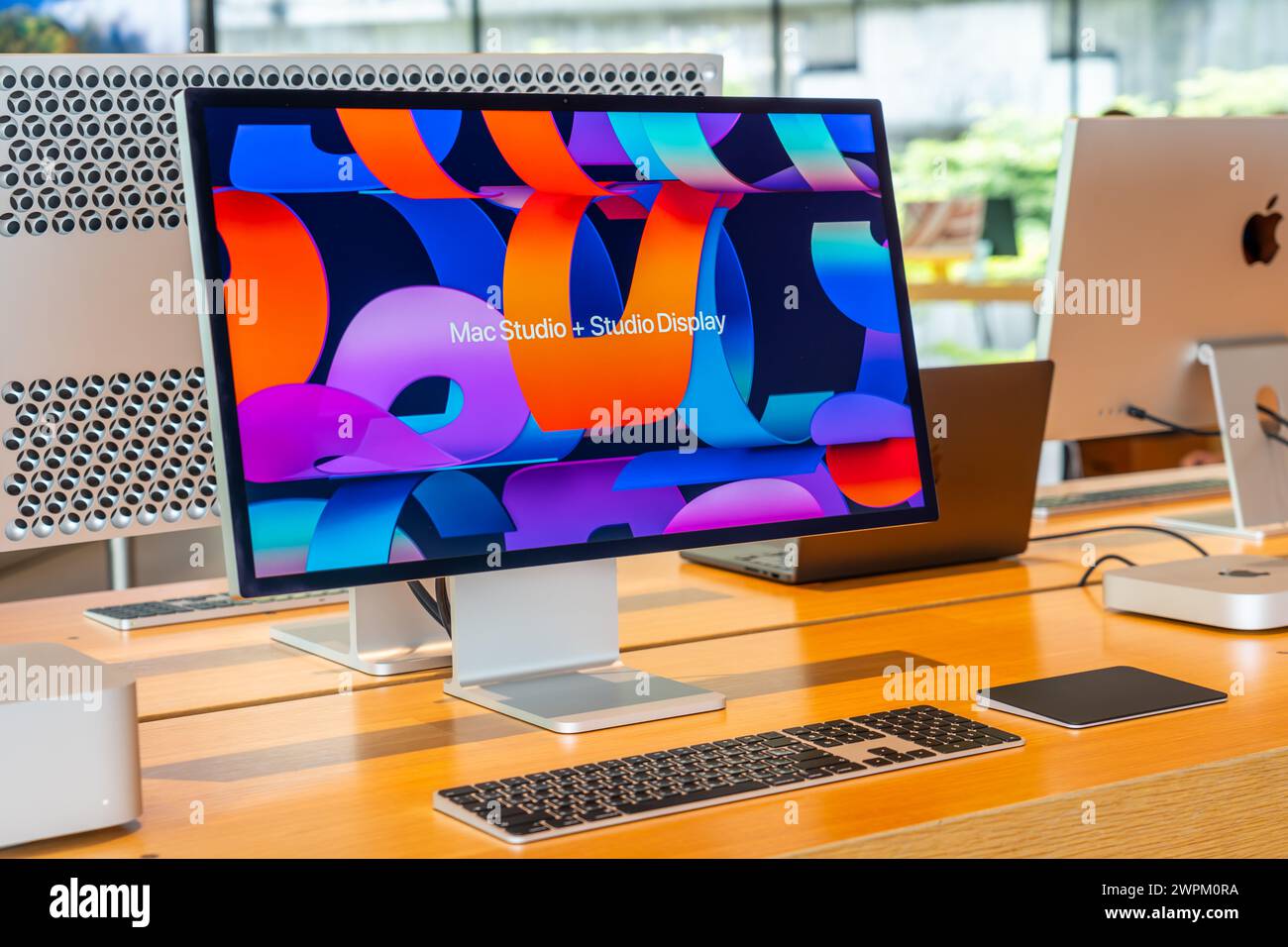 Computer system unit Mac Studio Studio Display multicolor on the store ...
