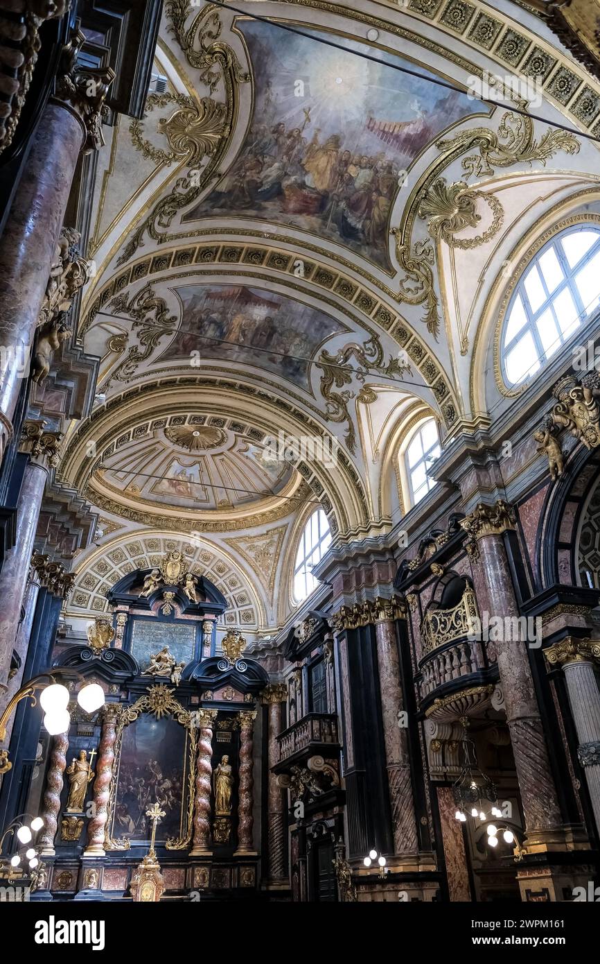 Interior, Basilica of Corpus Domini, a Catholic church commemorating ...