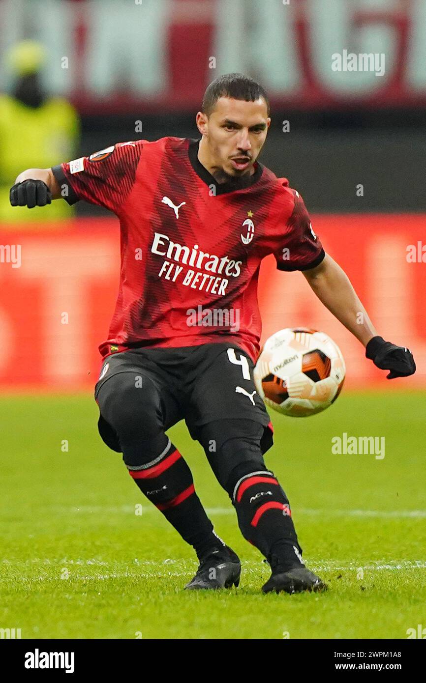 Milan, Italia. 07th Mar, 2024. Ismael Bennacer (AC Milan); in action ...